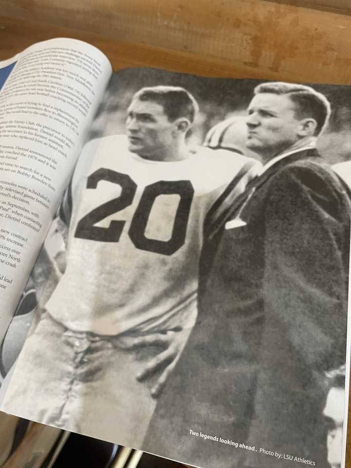 September 2024 TIGER RAG Magazine LSU Football 🏈 Billy Cannon ...