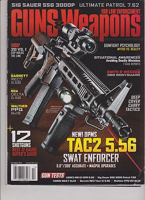 GUNS & WEAPONS FOR LAW ENFORCEMENT MAGAZINE OCTOBER 2014. | eBay
