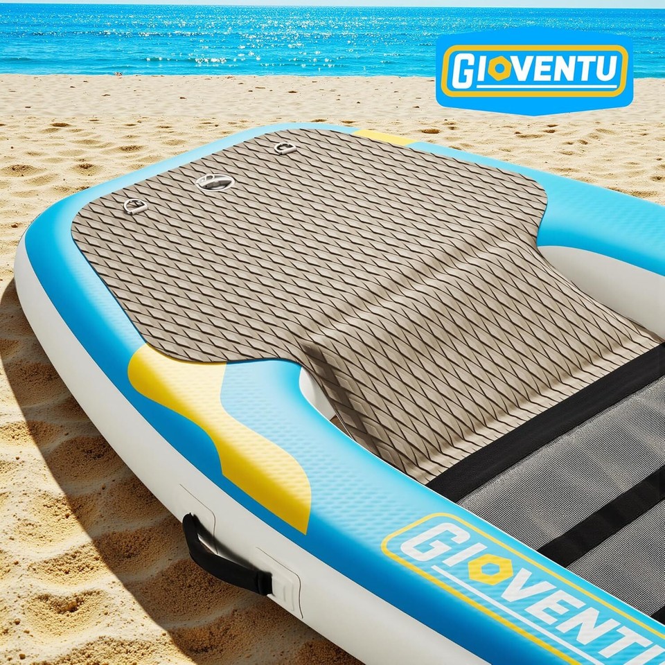 Inflatable Dog Pool Water Ramp 62"x 40" Extra Large Dog Boat Ramp for ...