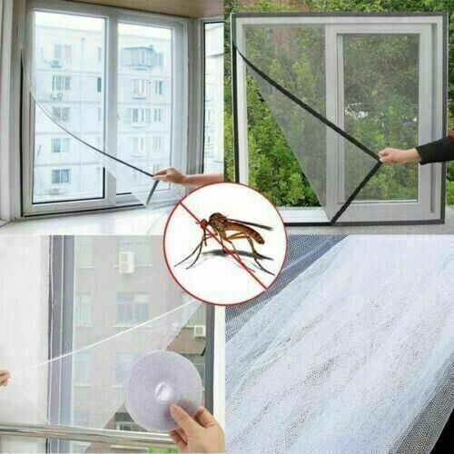 Window NET Mesh Screen FLY INSECT Mosquito Moth Insect Screen Netting ...