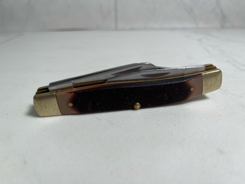 Schrade Old Timer 80T Stockman Three Blade Pocket knife (A1G008938) | eBay