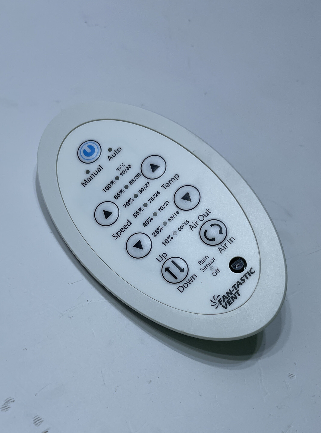 Dometic FAN-TASTIC VENT 9069-81 White Wall Control For Roof Vent | eBay