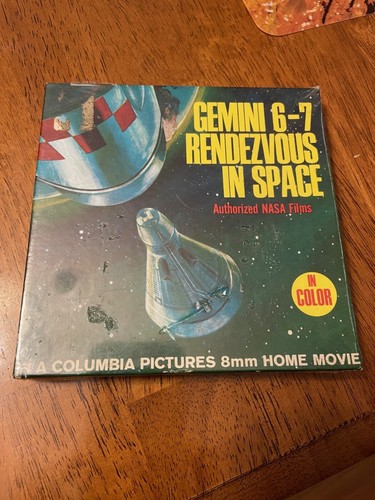 Columbia Pictures Gemini 6-7 Rendezvous in Space 8mm Movie - Color ...