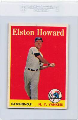 1958 Topps #275 Elston Howard Yankees POOR (pin hole)*DA-D5080 | eBay