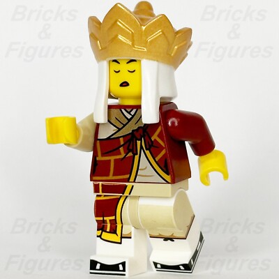 LEGO® Monkie Kid Mr. Tang Minifigure Dark Red Robe Gold Headdress 80045 ...