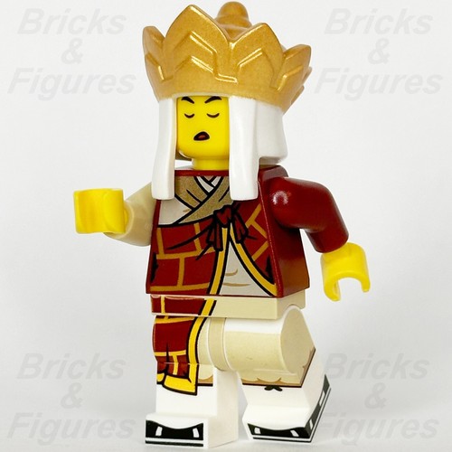 LEGO® Monkie Kid Mr. Tang Minifigure Dark Red Robe Gold Headdress 80045 ...