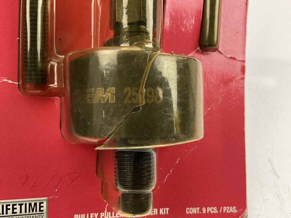 OEM Tools 25298 GM Vacuum & Water Pump Pulley Puller Installer Kit ...