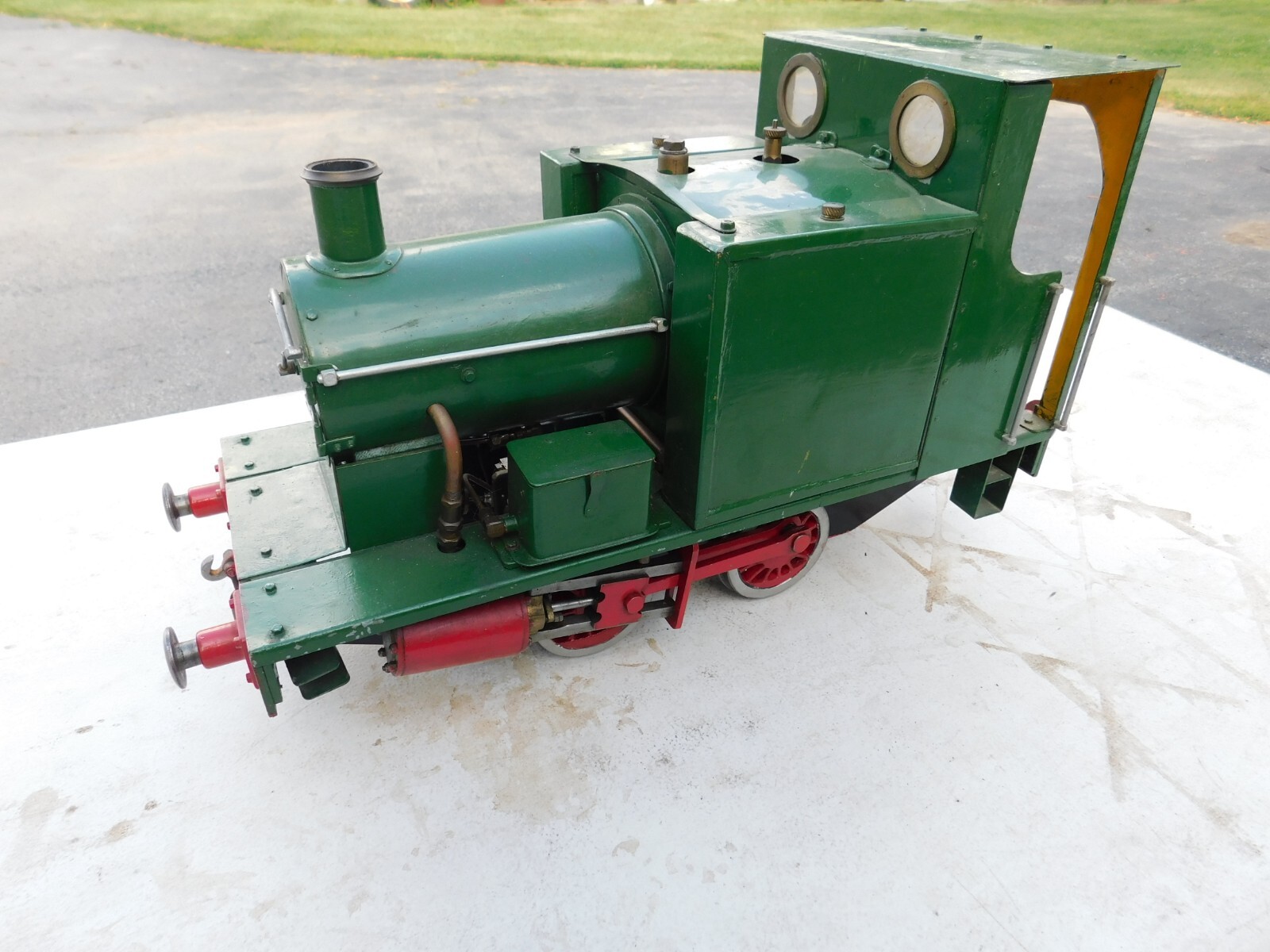European style Live Steam Engine 0-4-0 Train 3 1/2" Gauge English or ...
