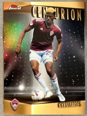 2022 Topps Finest MLS Gyasi Zardes Centurion #C-3 Colorado Rapids | eBay