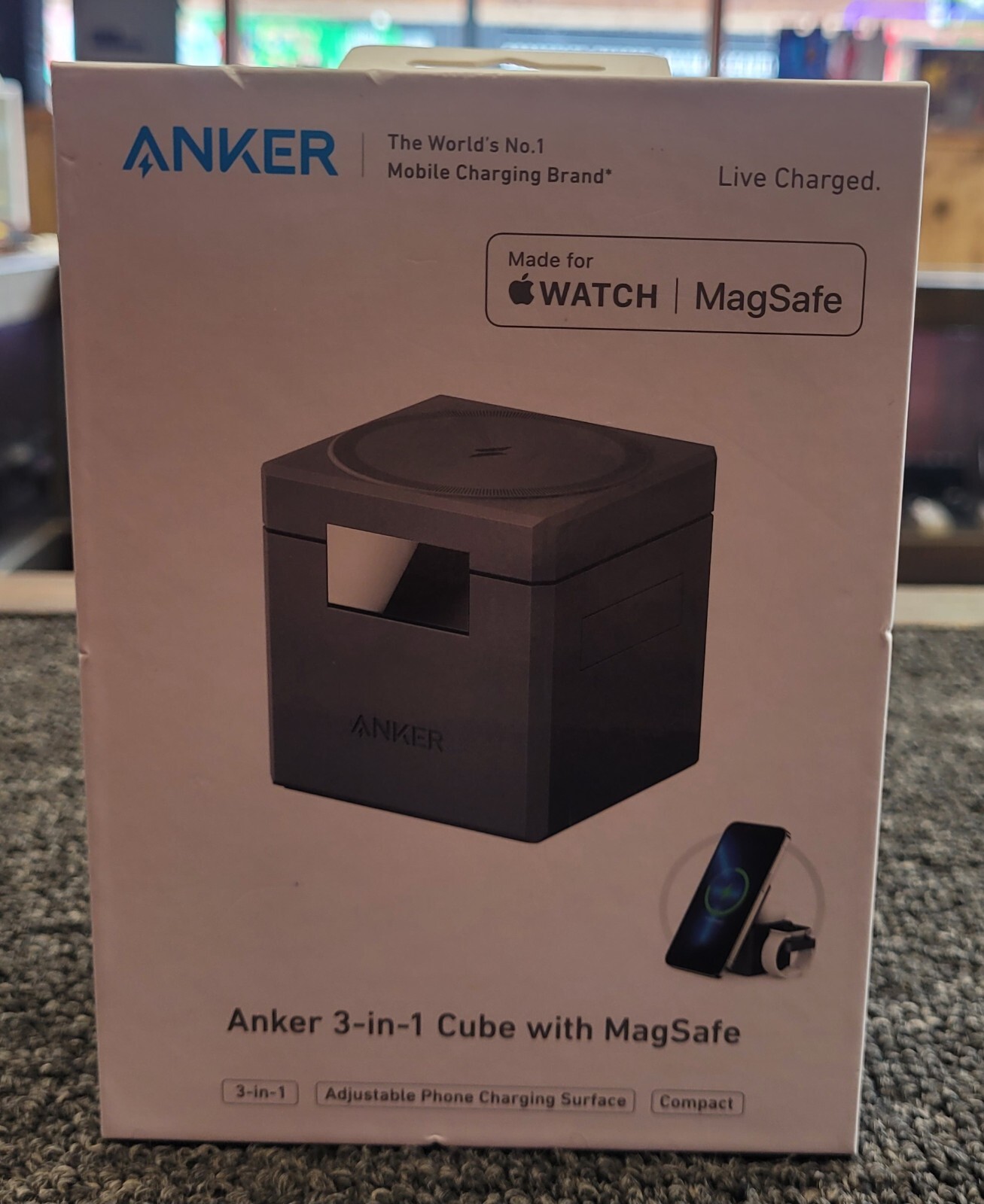 Anker 3-in-1 Cube w/ Magsafe (Y1811) (NEW) 194644132170 | eBay