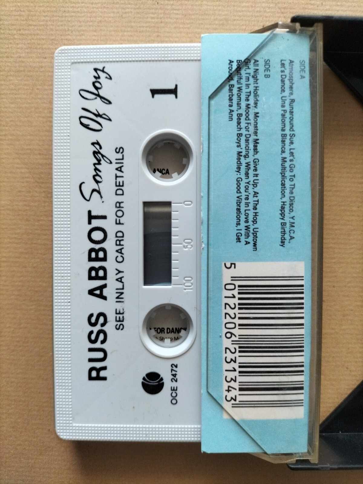 Russ Abbott I Love a Party RARE Cassette Tape Album Boxed and Complete ...