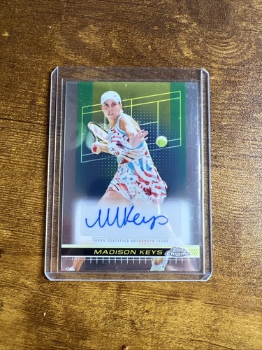 2024 Topps Chrome Tennis Madison Keys Autograph Auto | eBay