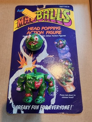 SLOBULUS MADBALLS HEAD POPPING FIGURE AMTOY COMPLETE & WORKING with ...