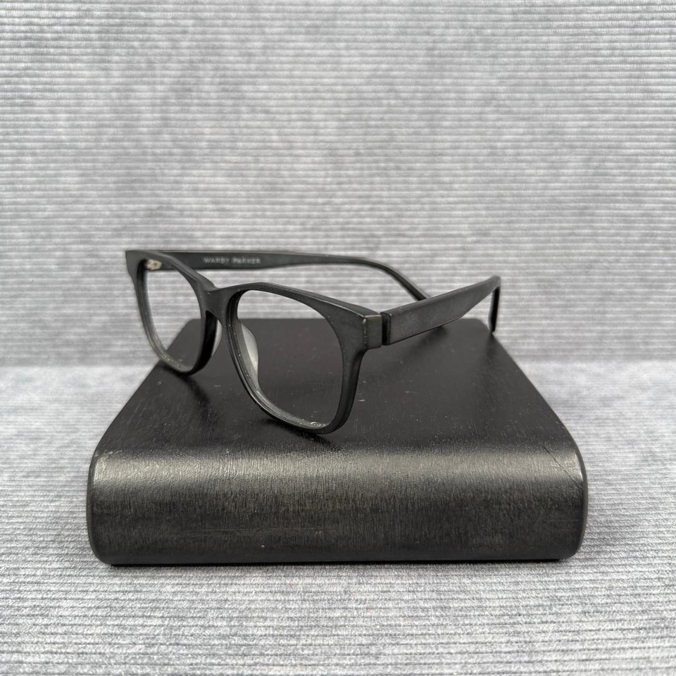 Warby Parker Everson 101 Eyeglasses Frames Black 54-15-145 | eBay
