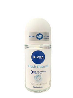 Genuine Authentic German Nivea Deodorant Fresh Natural Aluminum Free 1. ...