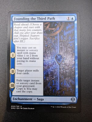 Magic the Gathering FOUNDING THE THIRD PATH Dominaria United #50 | eBay