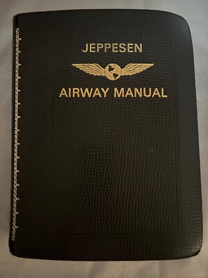Jeppesen 90's Airway Manual high/low altitudes US enroute charts ...