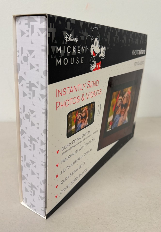 Disney Classic 10" PhotoShare Smart Digital Picture Frame by Simply ...
