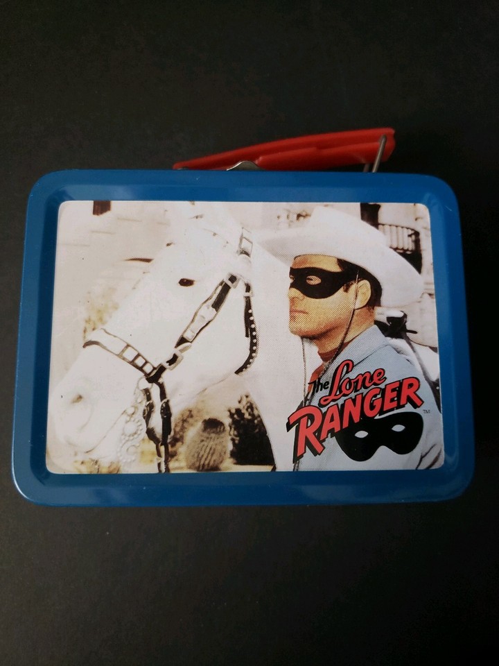VTG 97 The Lone Ranger Metal Mini Lunch Box Tin Box Company Rare ...