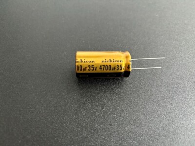 Nichicon FW-Series Electrolytic Capacitor, 4700uF 35V | eBay