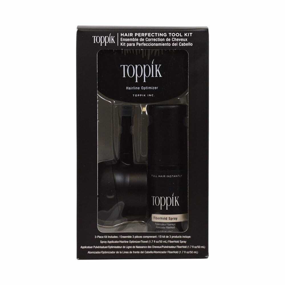 Toppik Hair Perfecting Tool Kit (Fiber Hold/Spray Applicator/Hairline ...