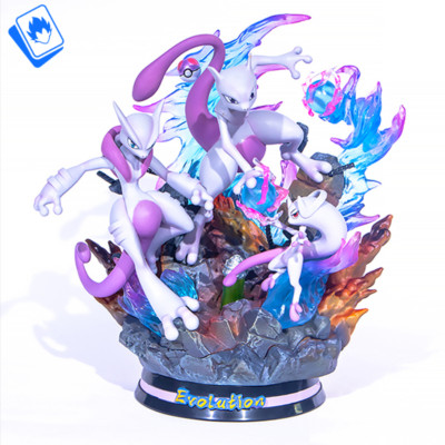 Pokemon Mewtwo Evolution 28cm COLLECTIBLE STATUE Anime Action Figure | eBay