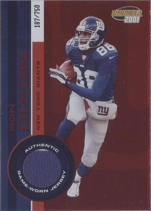 2001 Pacific Invincible - Ron Dixon #159 Red /750 (MEM) for sale online ...