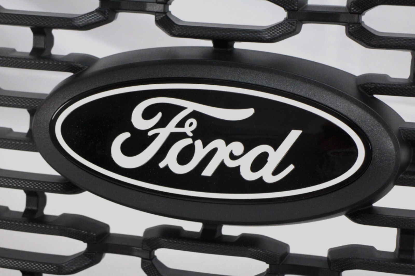Original front bumper upper main grille insert black for 2024- 27 Ford ...