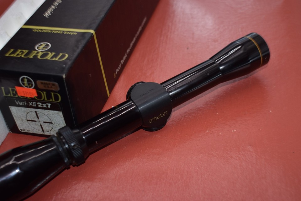 Vintage Leupold 2x7 Vari X ii Gloss Black 1" tube used nice /w box | eBay
