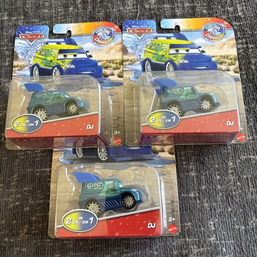 Disney Pixar Cars Color Changers DJ Lot Of 3 | eBay
