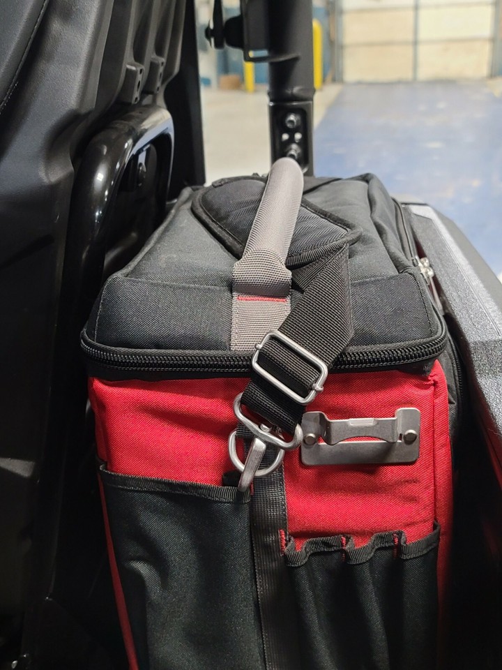 Yamaha Rmax 4 and Wolverine X4 Behind Passenger Seat Milwaukee pack out ...