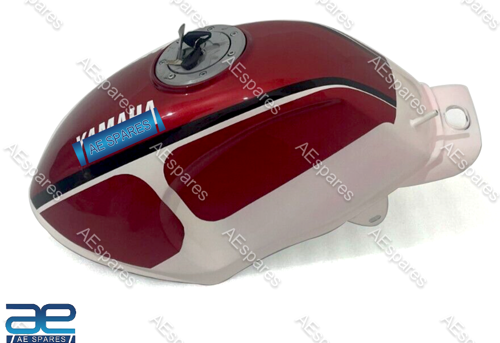 For Yamaha RD350 YPVS F2 Aluminum Cherry & White Painted Petrol Fuel ...