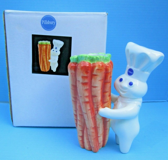 NM 2004 Pillsbury Doughboy W Celery Bud Vase / Utensil Holder by Simson ...