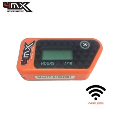 4MX Orange Wireless Engine Hour Meter to fit KTM Enduro 2015 / 2016 ...