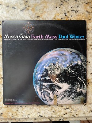 Paul Winter Missa Gaia Earth Mass 2 LP Albums w/ booklet 1982 New-Age ...