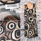 Studio 1 14 Casual Dress Layered Sun Summer | eBay