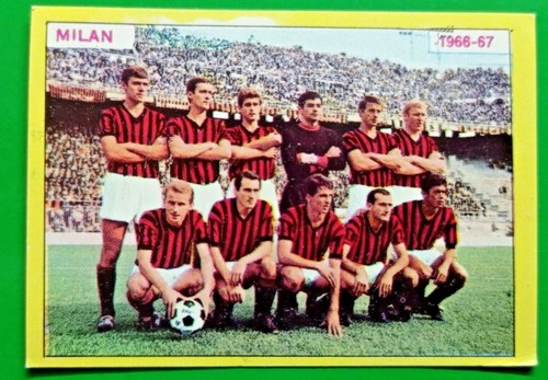Milan Team Panini Collection 1966/67 Club Card | eBay