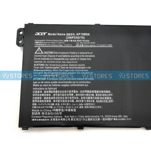 Genuine AP19B8K Battery for Acer Aspire 3 A314-22 A315-56 A315-57 A315 ...