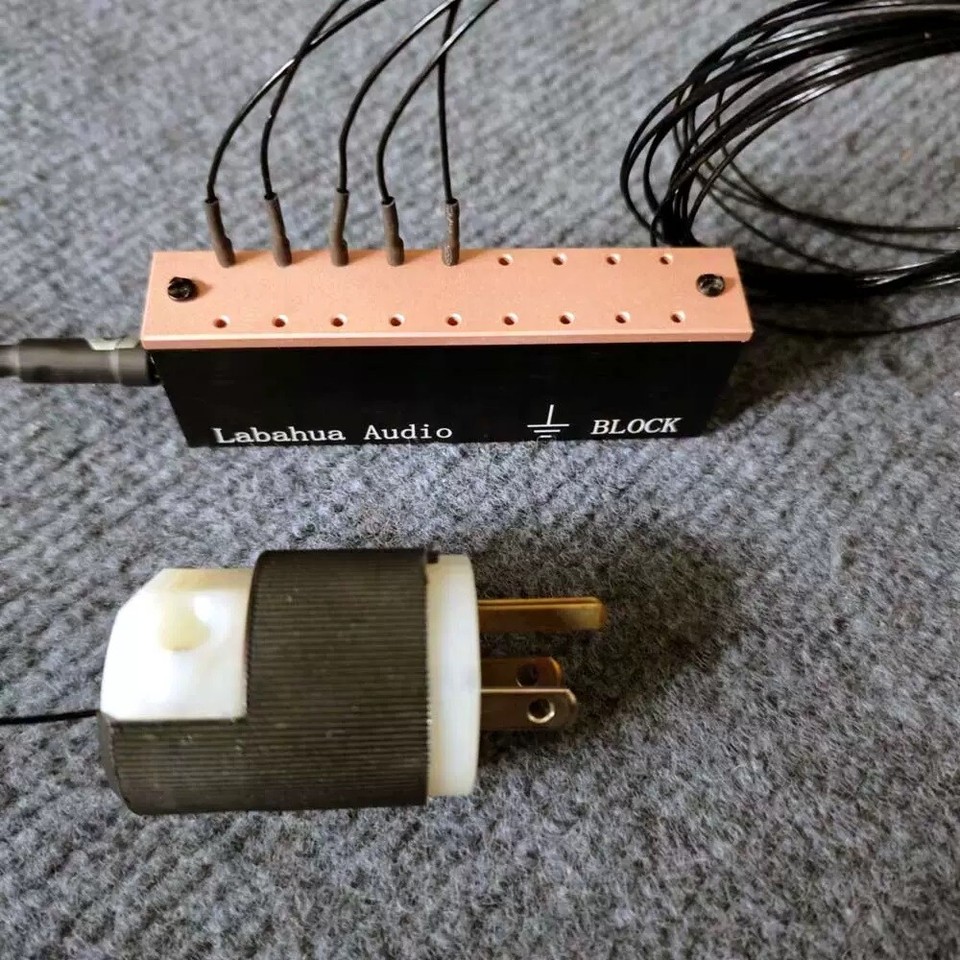 HiFi UEF Grounding Box GND Noise Filter Eliminator | Universal | Black ...