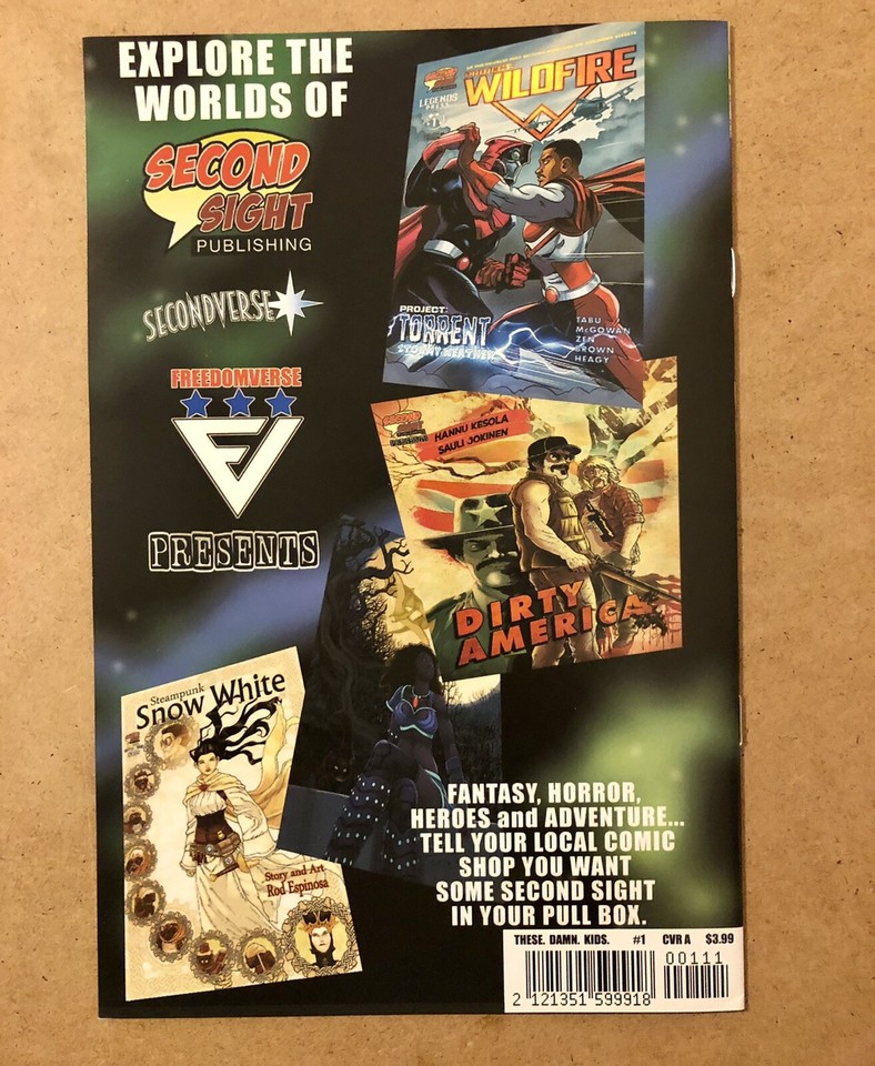 These Damn Kids #1 - 1st Print - Cover A - Helmut Racho | eBay