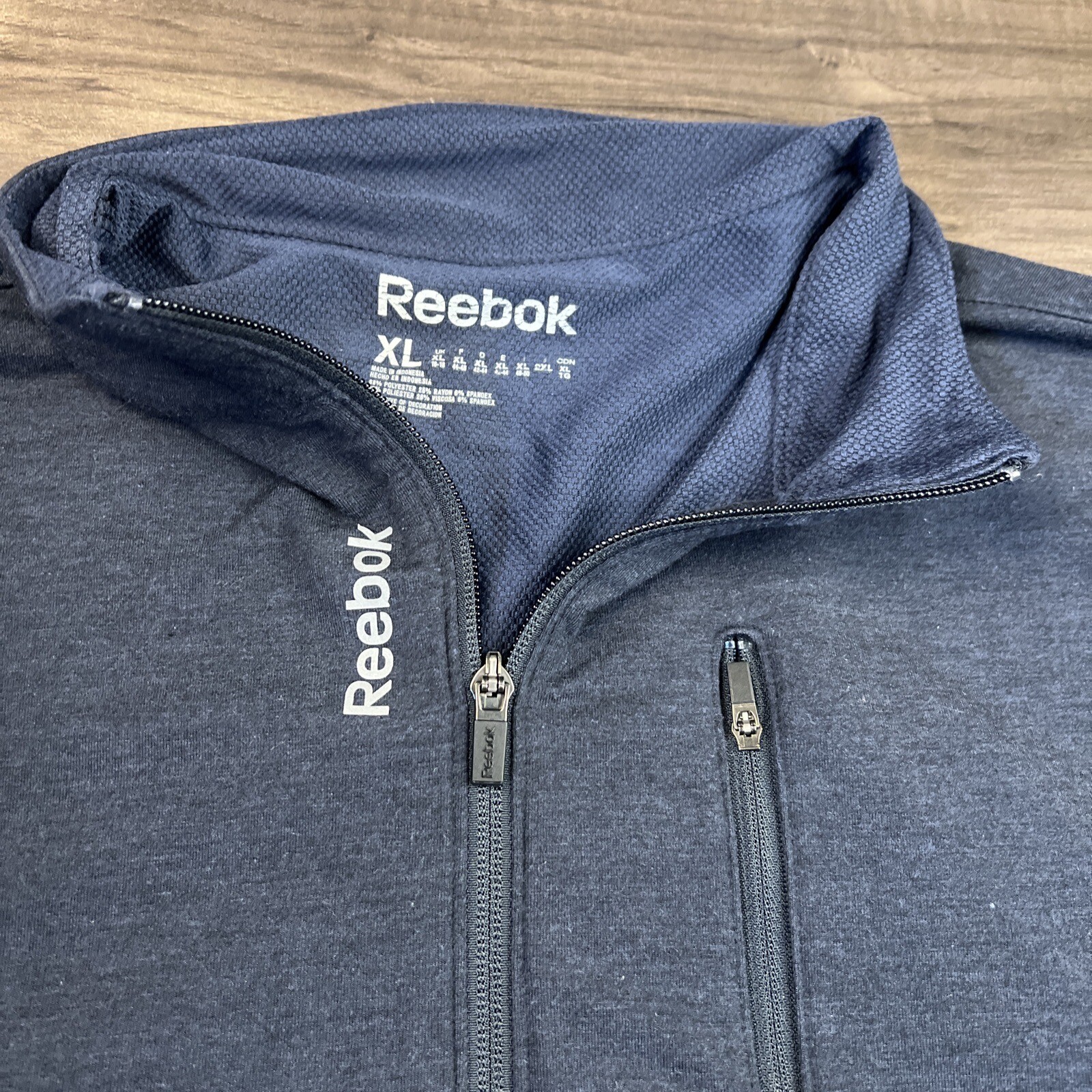 Reebok Shirt Mens XL 1/4 Zip Long Sleeve Pullover Golf | eBay