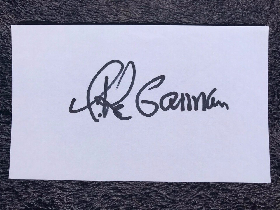 INDEX CARD 3X5 3 X 5 CUT AUTO AUTOGRAPH AUTOGRAPHED SIGNED U YOU PICK ...