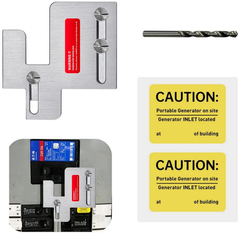 Generator Interlock Kit Compatible with Eaton Cutler Hammer BR Series ...