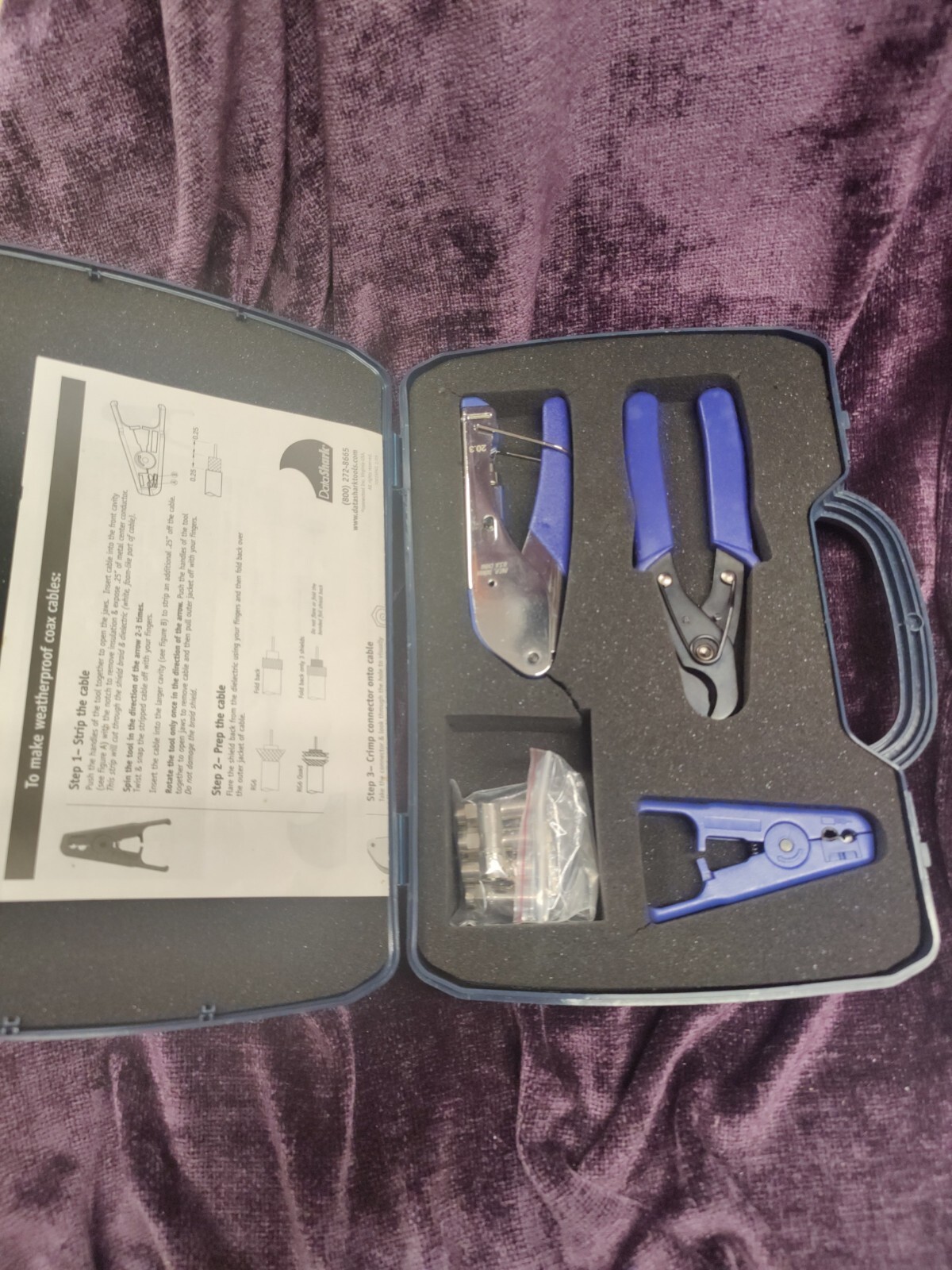 DataShark Digital Cable and Satellite Tool Kit - PA70019 | eBay