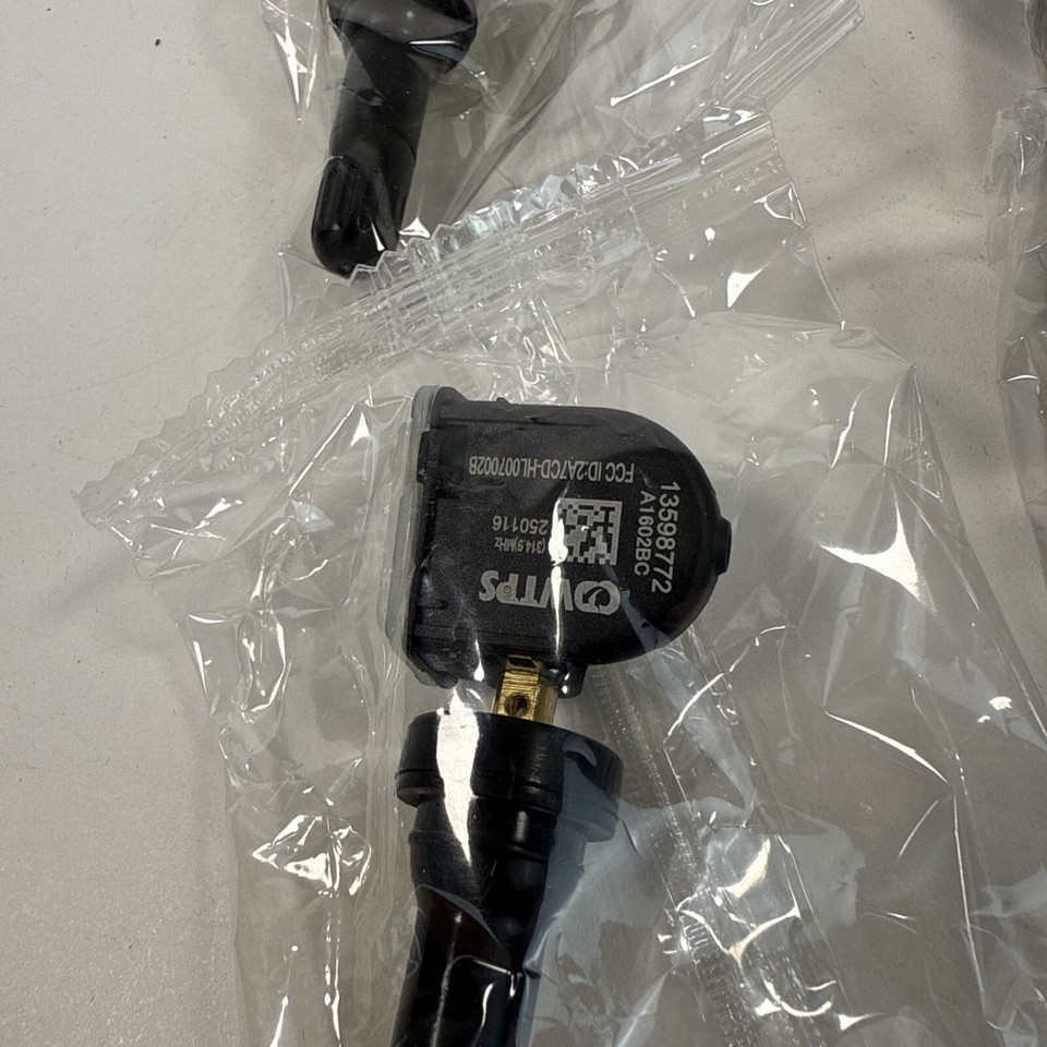 Set of (4) Tire Pressure Monitor Sensor TPMS OEM#13598772 For GM Chevy ...