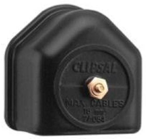 Clipsal MAINS CONNECTION BOX CLI645/2BK 2-Terminal, 20mm Screwed Entry ...