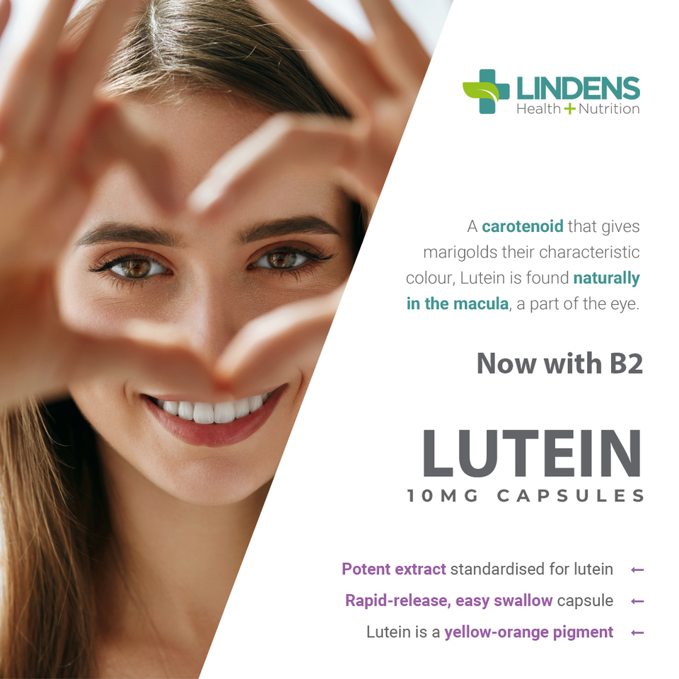 Lutein (Marigold Extract) 10mg 100 Capsules for Eye Care Formula Vision ...
