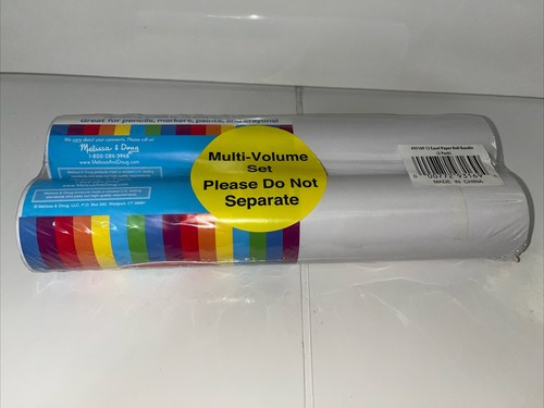 Sealed 2 pack of Melissa & Doug Tabletop Easel Paper Roll (12 inches x ...