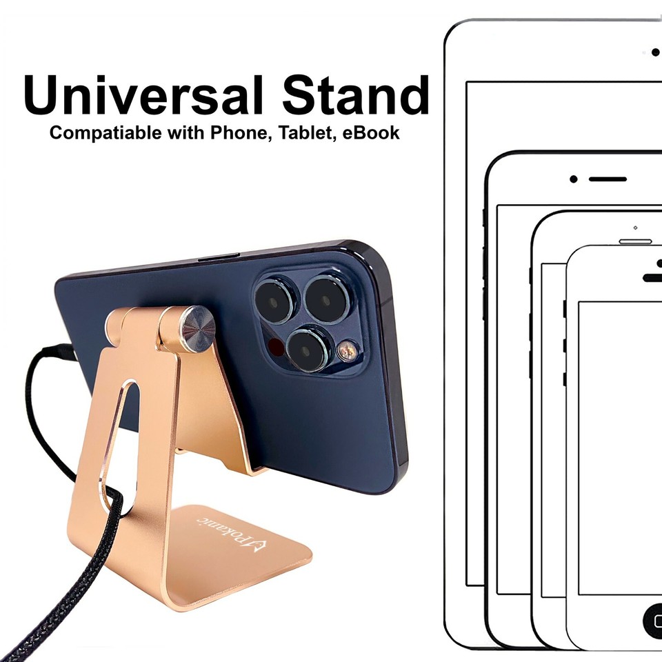 Cell Phone Stand Tablet Switch Aluminum Desk Table Holder Cradle Dock ...