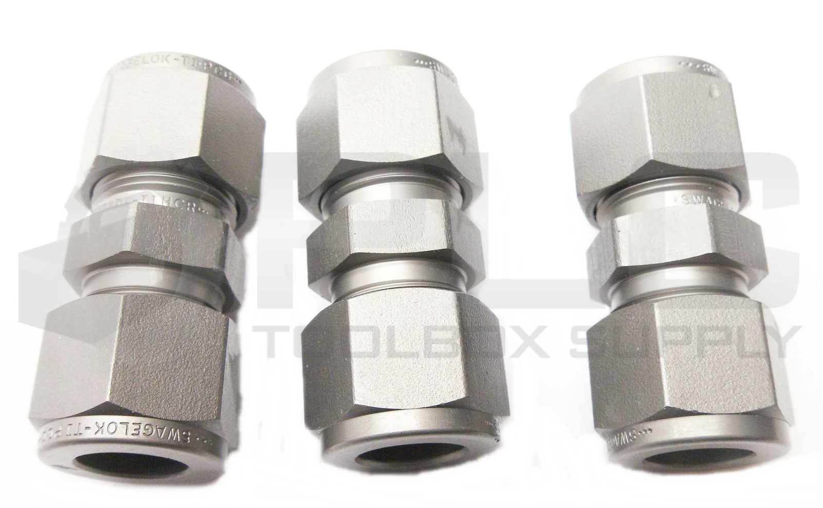 LOT OF 3 NEW SWAGELOK TI-810-6 TUBE UNION 1/2" | eBay